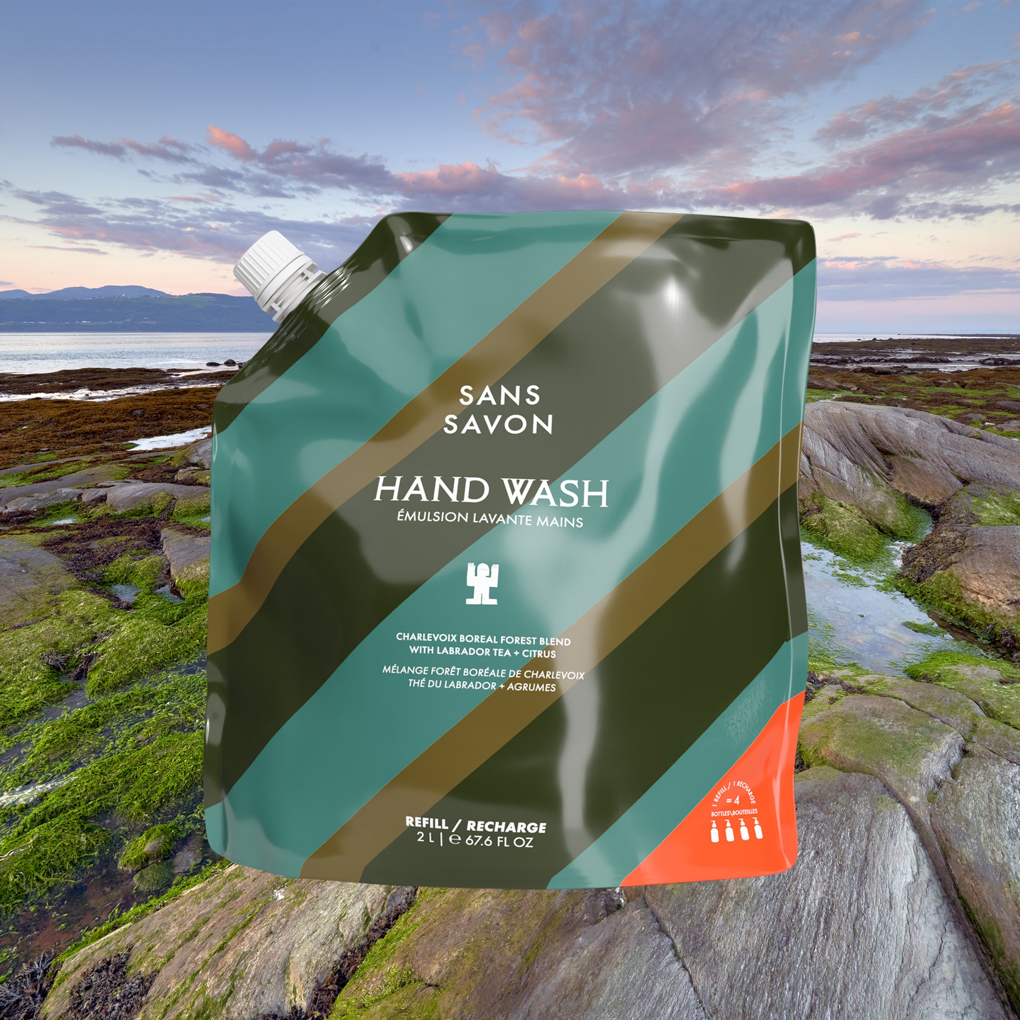 Sans Savon Hand Wash, Charlevoix Boreal Forest Blend